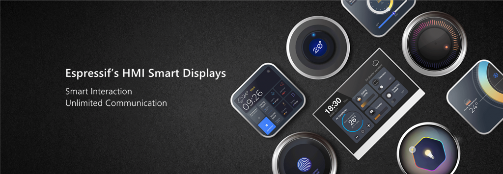 ESP32 HMI Smart Displays Solutions - ESP32s.com